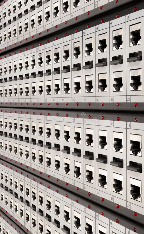Network Rj 45 Patch Panel Switches Stock Photos - Free & Royalty-Free ...