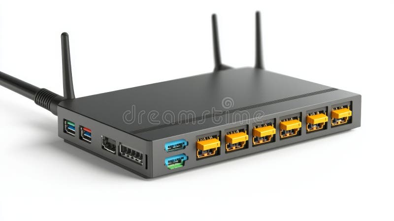 High-performance Network Router with Multiple Ports. Discover the ...