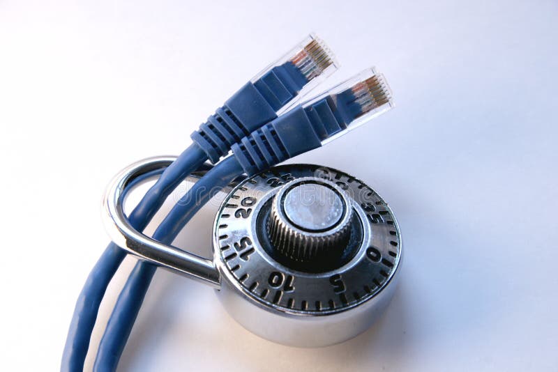 Network Security stock image. Image of safe, cables, objects - 194037