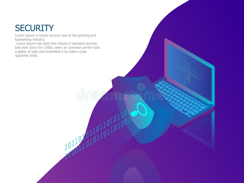 Network Security Concept Human Hand with Shield Stock Vector ...