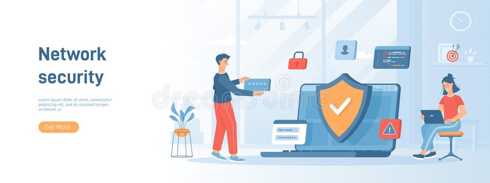 Network Security, Cybersecurity, Protection of Personal Data. Online ...