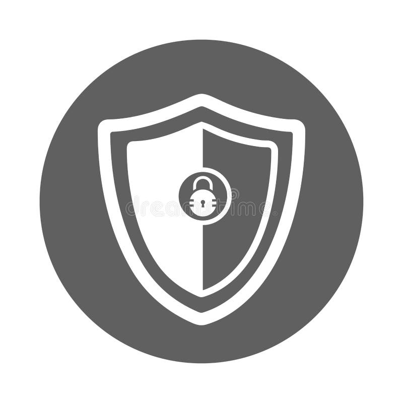 Network, Security, Firewall Icon. Gray Vector Sketch Stock Vector ...