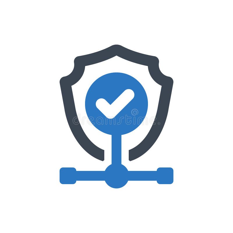 Network security icon stock vector. Illustration of firewall - 230704754