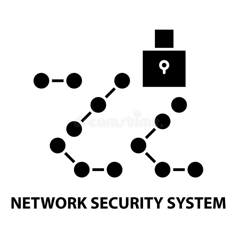 Network Security Vector Line Icons Set. Network, Security, Cyber ...