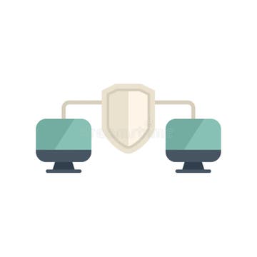 Two Connected Computers Stock Illustrations – 70 Two Connected ...