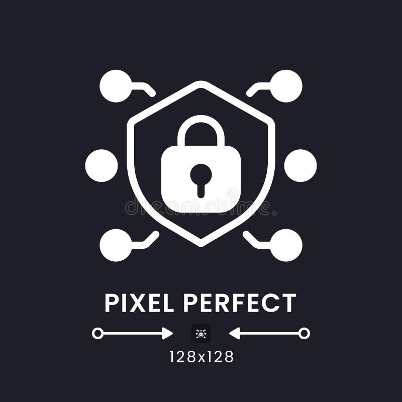 Network Security White Solid Desktop Icon Stock Vector - Illustration ... Network Security White Solid Desktop Icon Stock Vector - Illustration ...