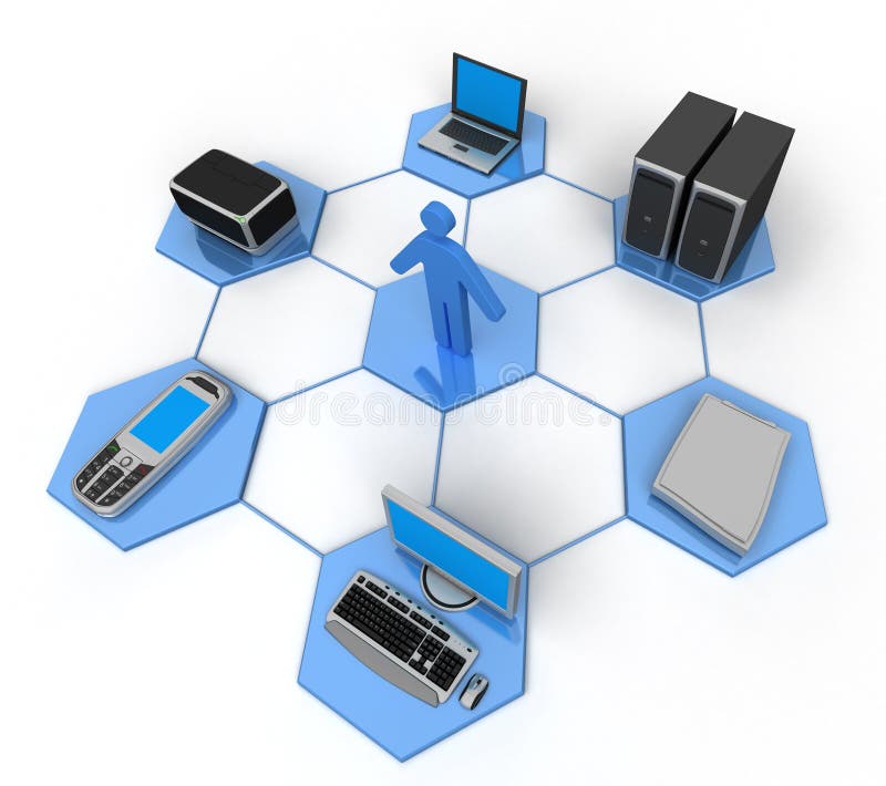Wired network diagram stock illustration. Illustration of wires - 10307215