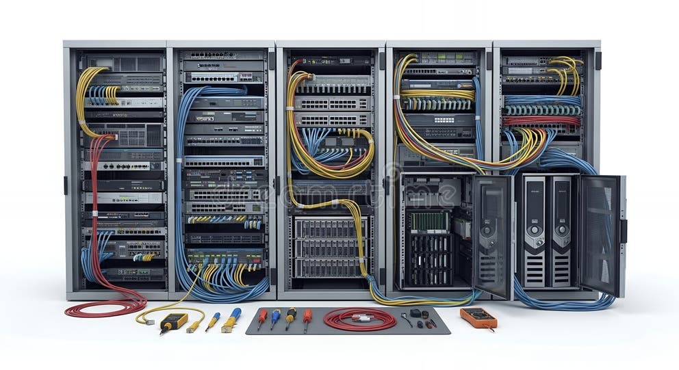 Machine Learning Data Cables Stock Illustrations – 1,193 Machine ...