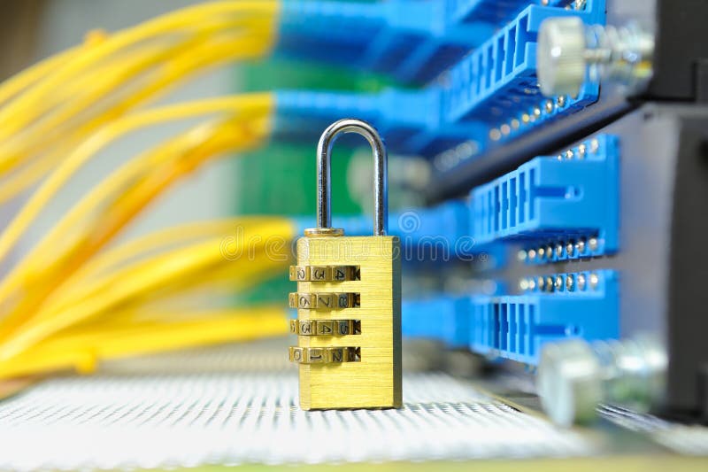 Network Server Room Routers Stock Image - Image of computer, industry ...