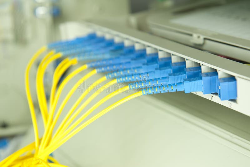 Network Server Room Routers Stock Photo - Image of data, broadband ...