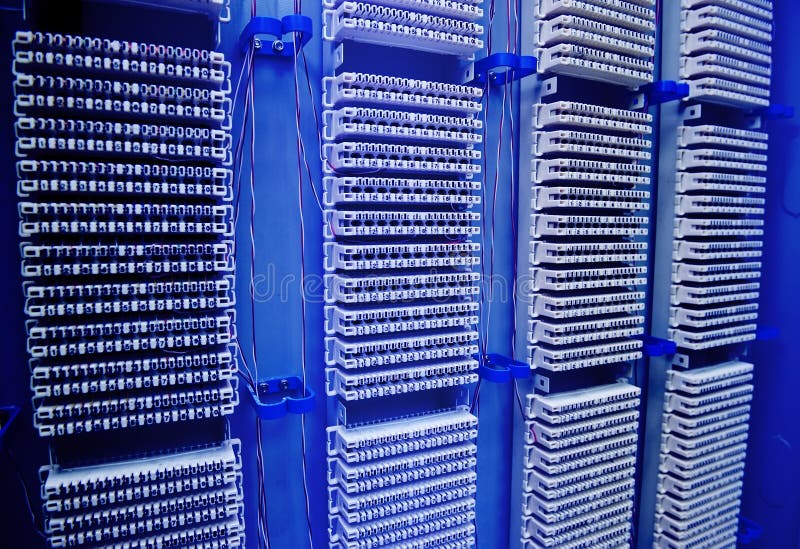Network Server Room Routers Stock Photo - Image of internet, network ...