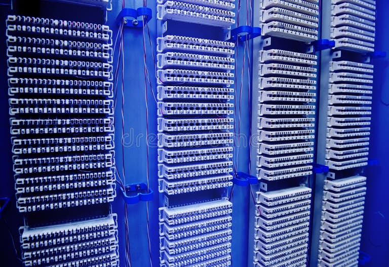 Network Server Room Routers Stock Photo - Image of internet, network ...