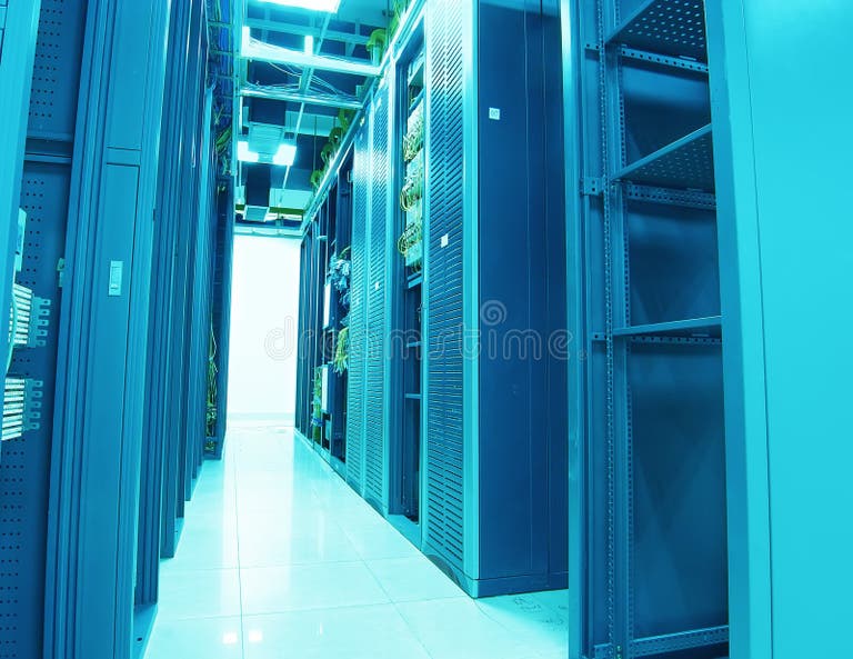 Network server room stock photo. Image of host, connect - 30756794