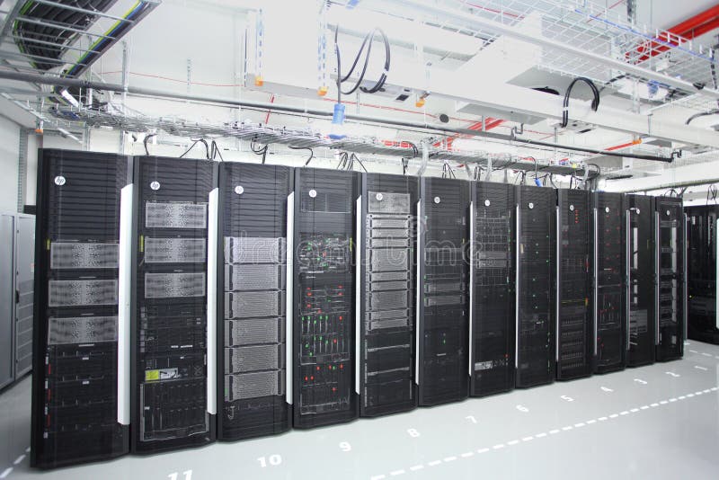 Network server room editorial photography. Image of internet - 54577452