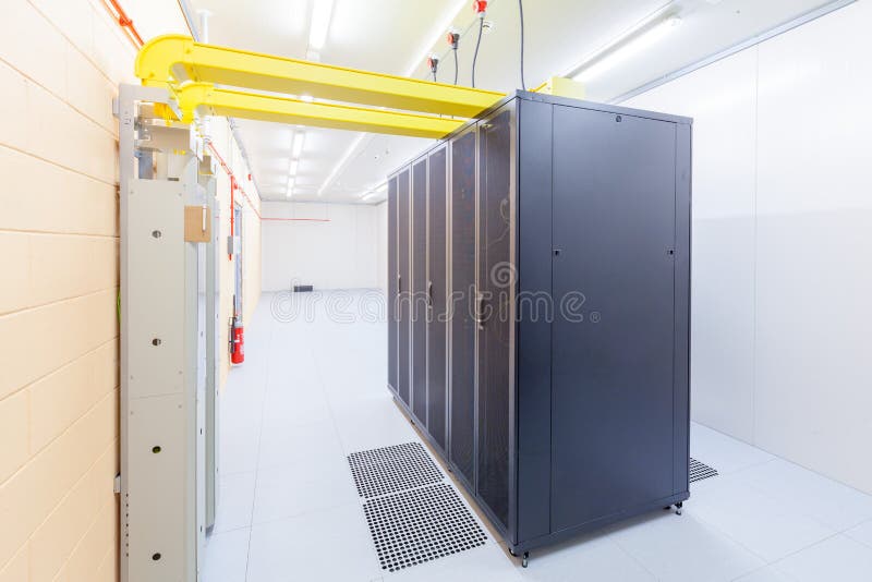 Network Servers in a Data Center. Tier III Carrier Neutral Data Center ...