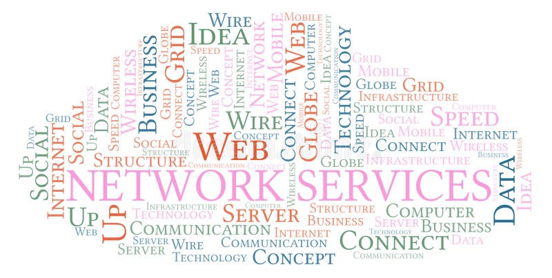 Social Services word cloud stock illustration. Illustration of poster ...