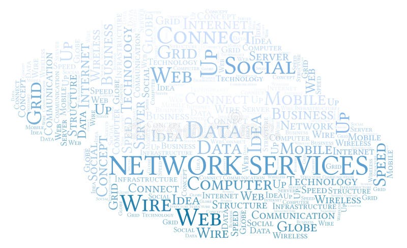 Social Services word cloud stock illustration. Illustration of poster ...
