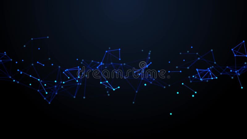 Data and Networks Blue stock video. Video of internet - 54825145