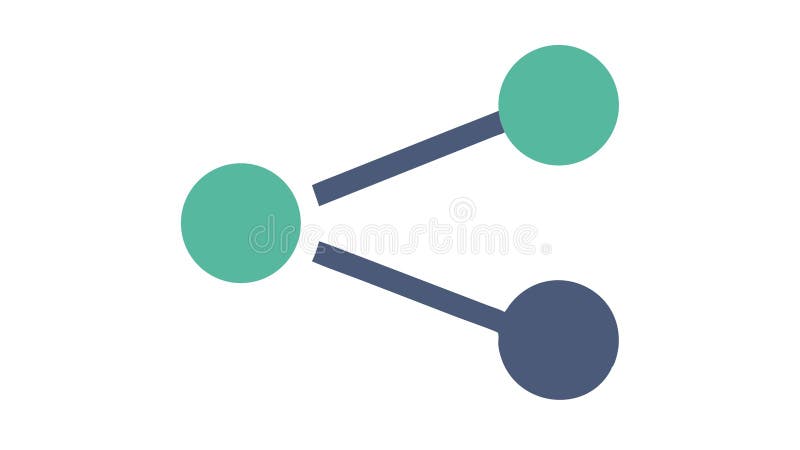 Network Share Connect Nodes Vector Icon, Vector Design Generative AI Stock Vector - Illustration ...
