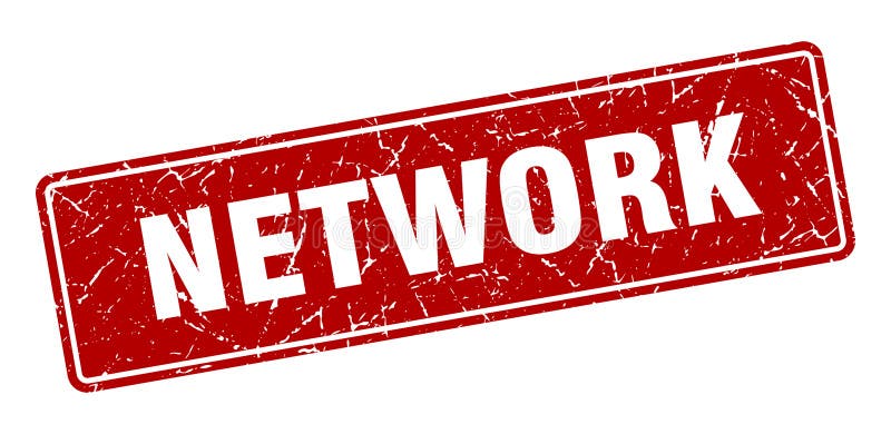 Network Sign. Network Grunge Stamp Stock Vector - Illustration of ...