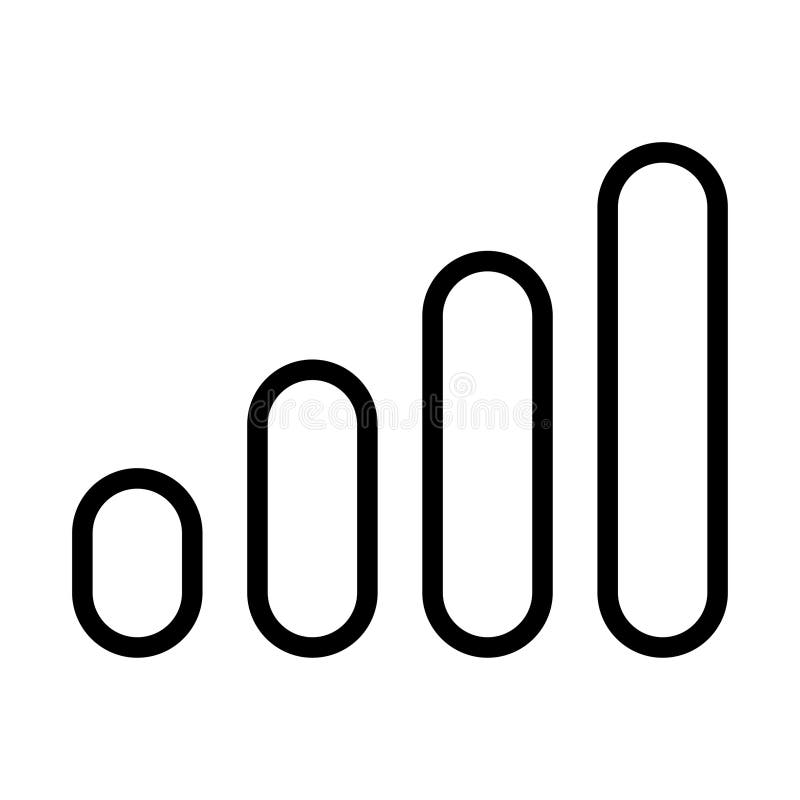 Network Signal icon stock vector. Illustration of signal - 292433483