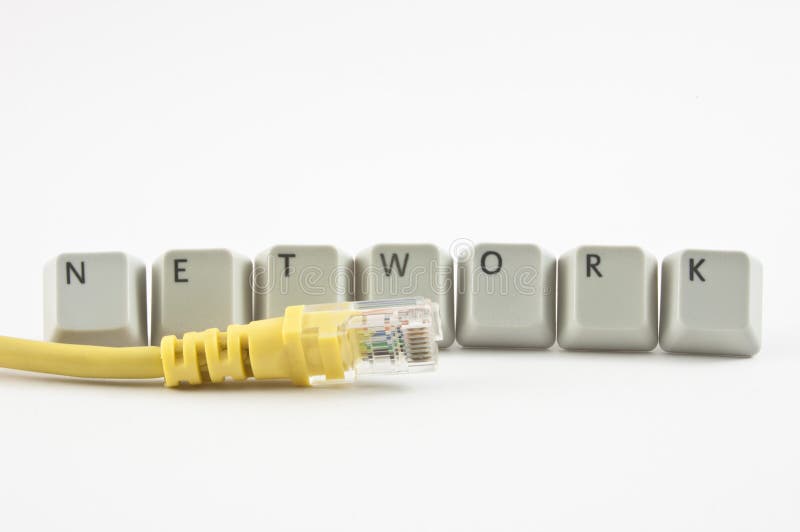 Network spelled and cable stock image. Image of digital - 36763511
