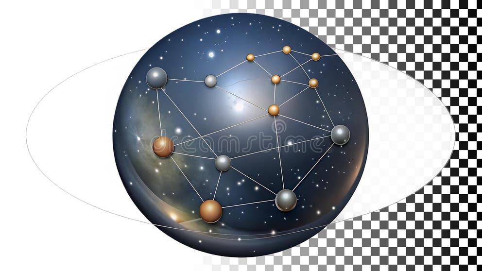 Network Sphere Global Connection and Digital Communication Technology ...