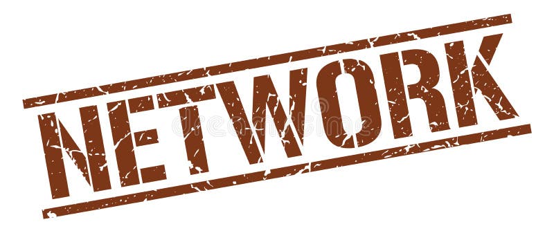 Network stamp stock vector. Illustration of grungy, network - 122087428