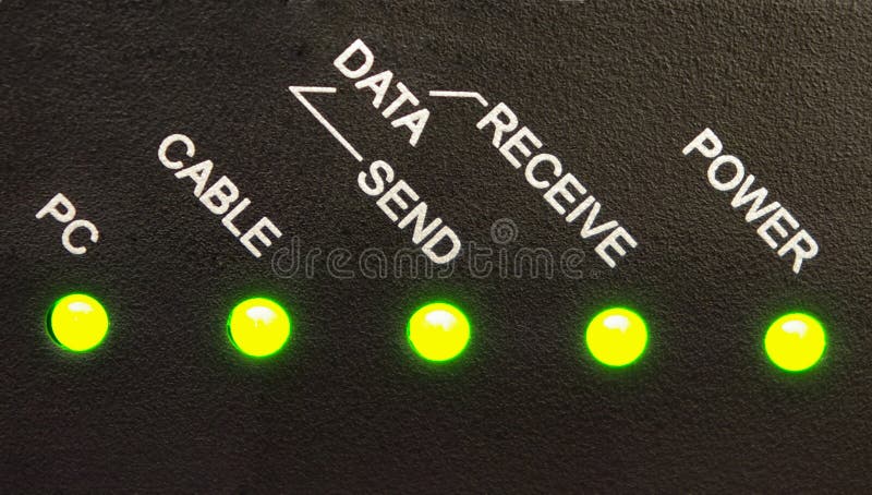 Network Status stock photo. Image of diode, wired, communicate - 1766476