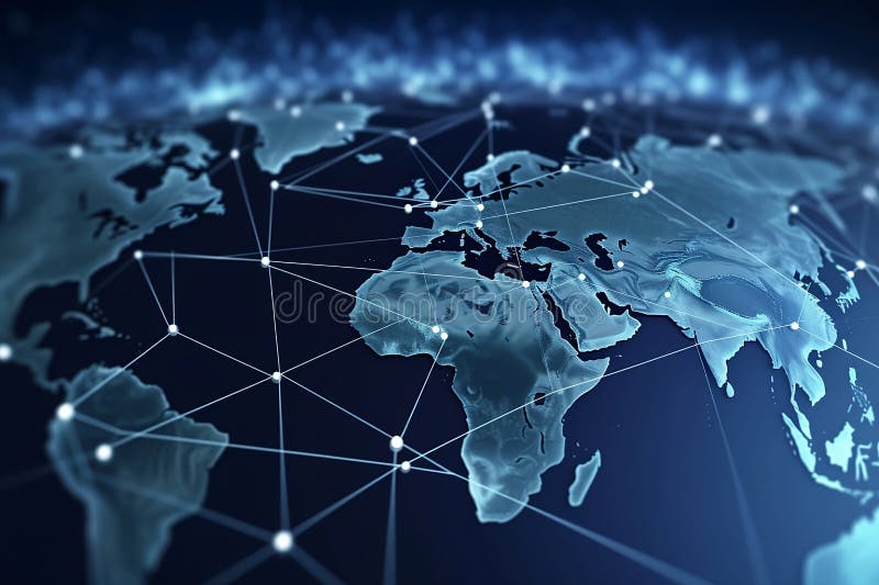 Networks Business Connections - Global Network Connections Concept ...