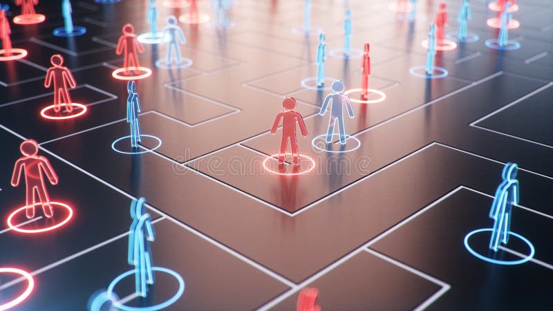 The Collective Intelligence Stock Vector - Illustration of collective ...