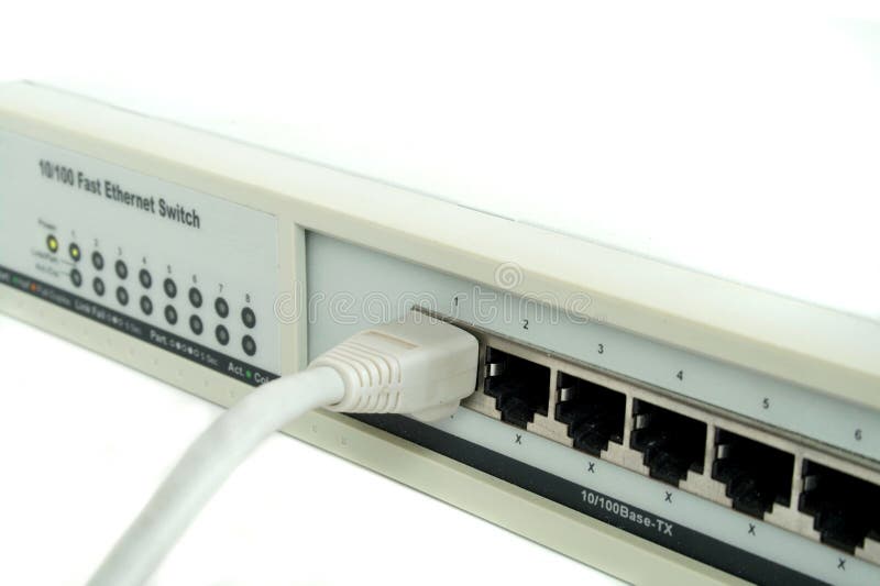 Network Switch stock photo. Image of electric, data, switch - 11249894