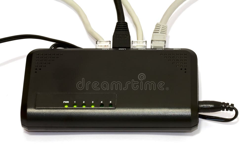 Network switch stock image. Image of isolated, electronic - 11608759