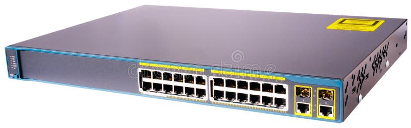 Network switch stock image. Image of equipment, commutator - 13506377
