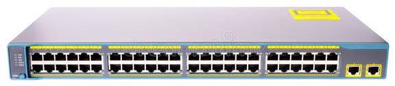 Network switch front view stock photo. Image of switch - 13793564