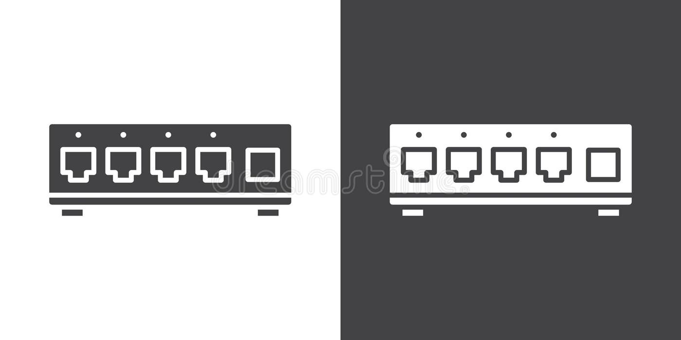 Network Switch Icon Stock Illustrations – 13,001 Network Switch Icon ...
