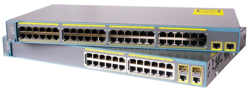 Network switches stock photo. Image of network, port - 13611528