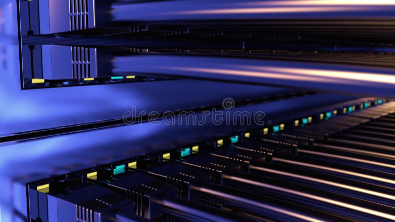Network Switches Receiving Big Data in the Cloud Hosting Data Center ...