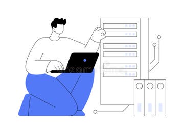 System Administrator Cartoon Stock Illustrations – 716 System ...