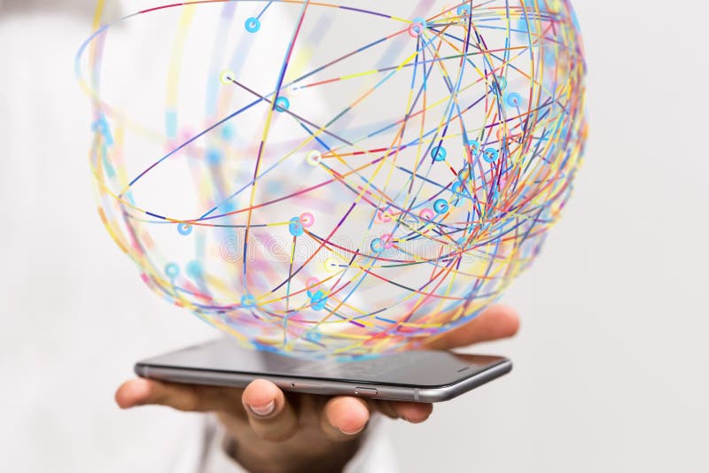 A network team stock image. Image of crowd, internet - 196507835