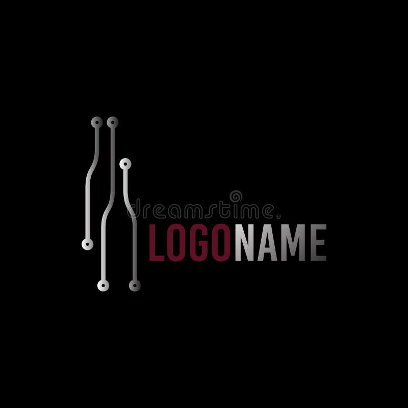 Network tech logo stock vector. Illustration of companies - 224482333