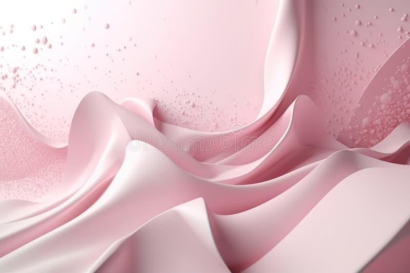 Network Technology Background Futuristic Tech Pink and White Wave ...