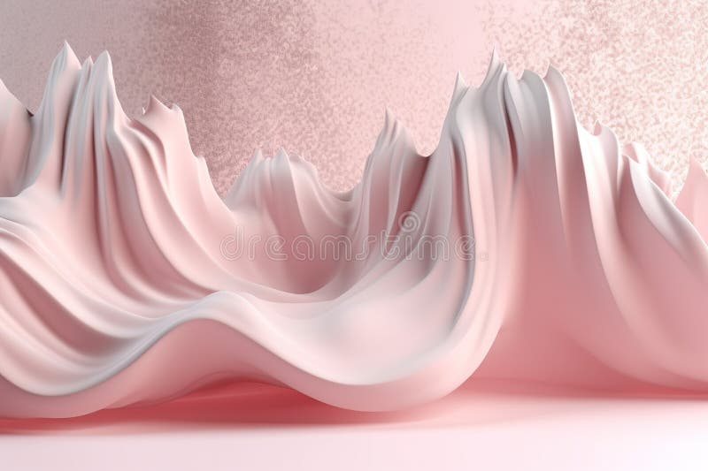 Network Technology Background Futuristic Tech Pink and White Wave ...