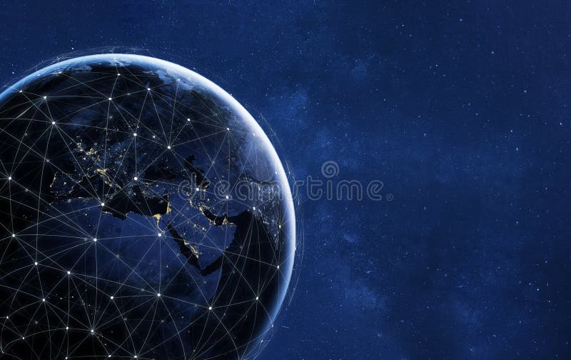 Eco concept planet - 2 stock vector. Illustration of communication ...