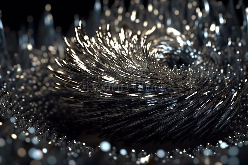 Network Technology Polygonal Sphere Digital Silver Abstract Background ...