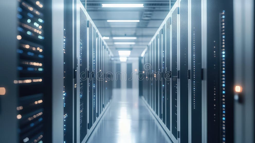 Network telecom equipment stock illustration. Illustration of ...