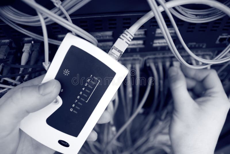 Network testing stock image. Image of hard, router, office - 17999949