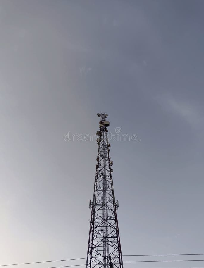 Network Tower in Puding Besar Village To Support Internet Access in ...