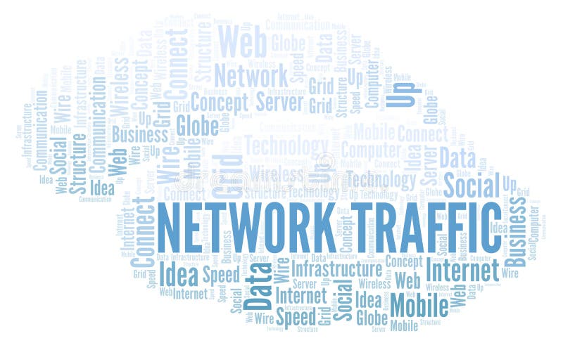 Network Traffic stock illustration. Illustration of security - 12432784