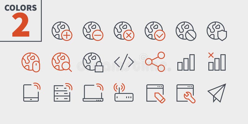 Network UI Pixel Perfect Well-crafted Vector Thin Line Icons 48x48 ...